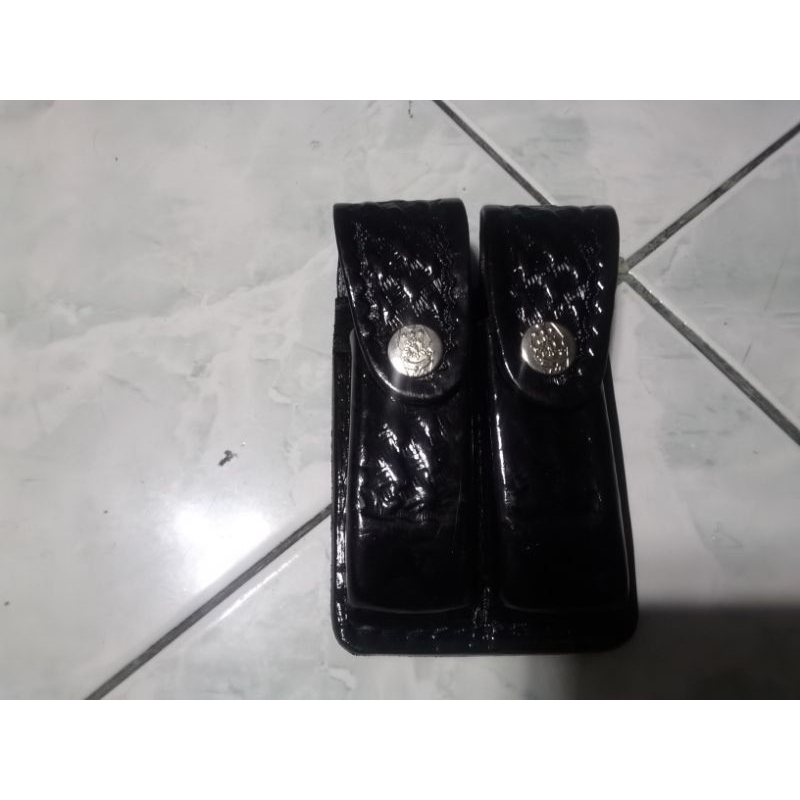 Bullet Case Leather for security guard | Shopee Philippines