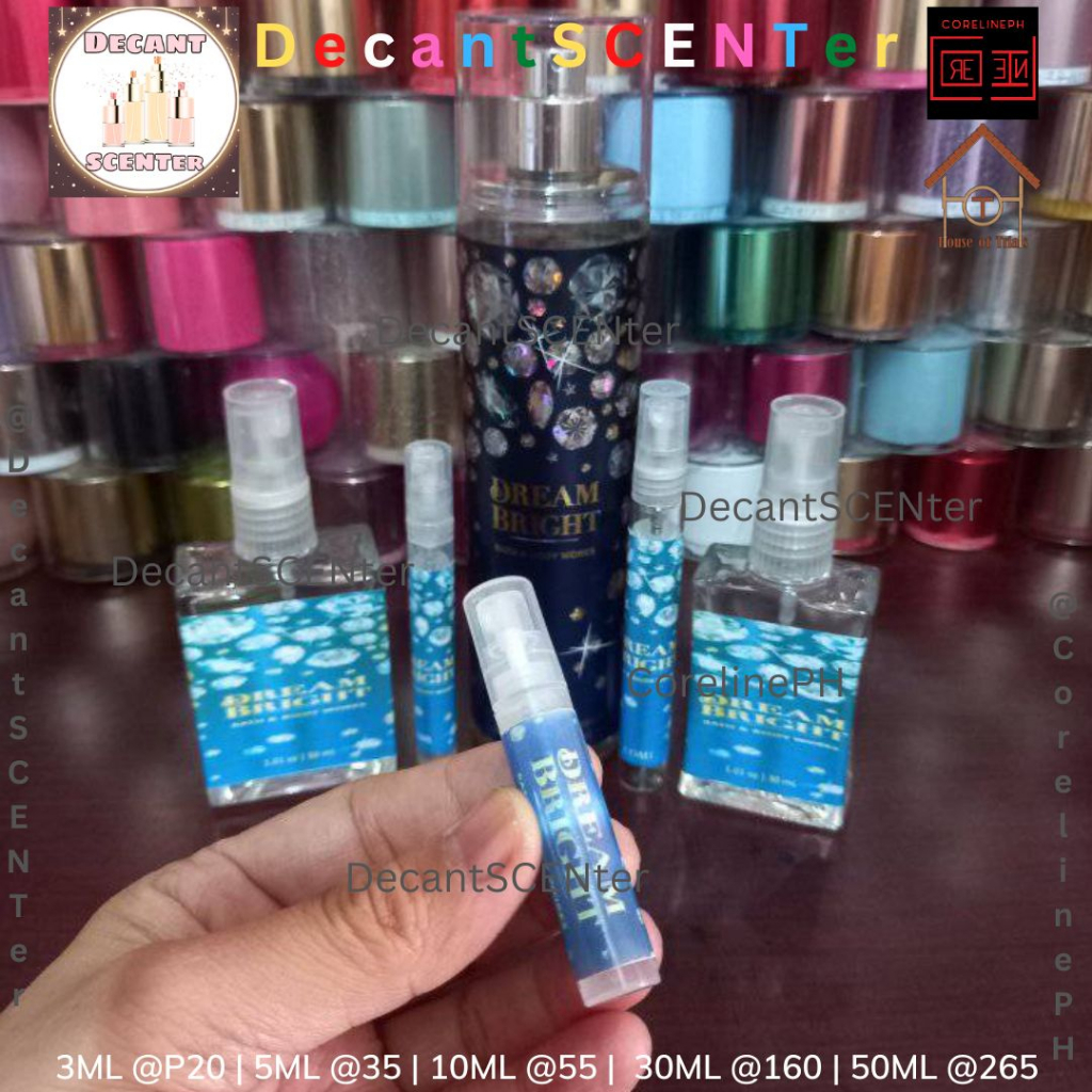 Dream Bright Body Fragrance Mist in Travel Sizes | Shopee Philippines