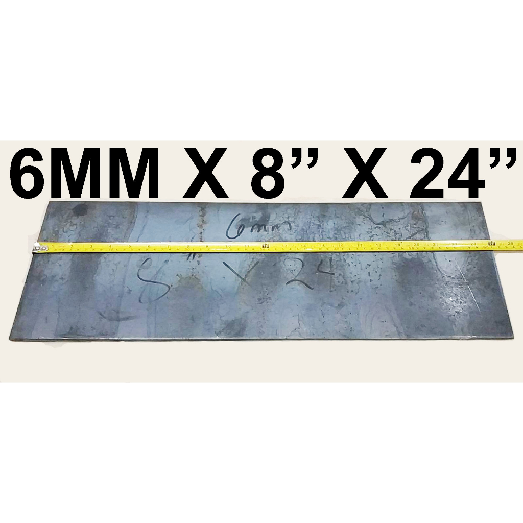 MS BASE PLATE 6MM X 8" X 24" MILD STEEL ...