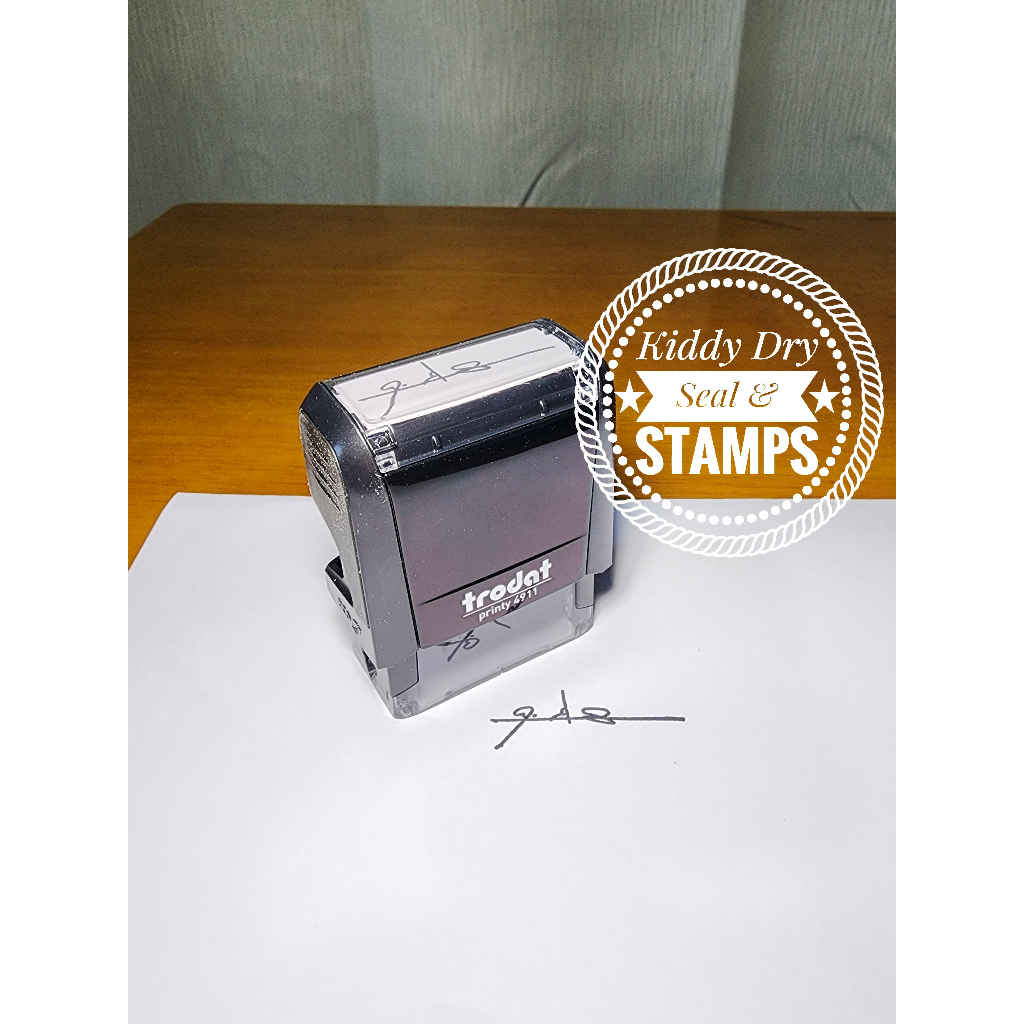 TRODAT Printy 4911 Personalized Self-Inking Stamp | Shopee Philippines