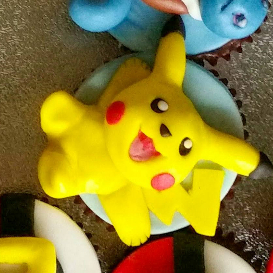 PIKACHU Fondant Cupcake, Cake and Cookie Toppers | Shopee Philippines