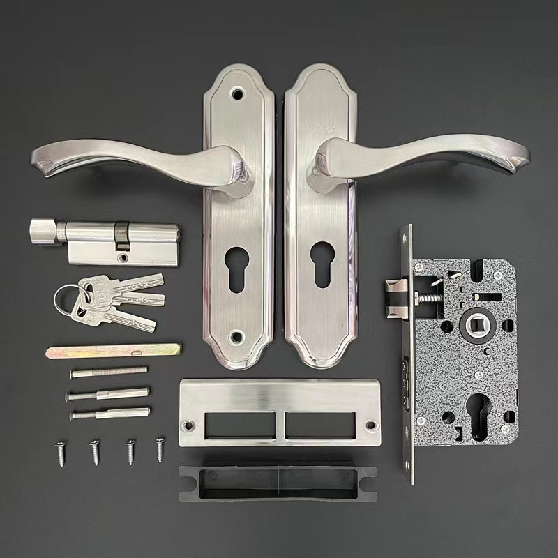 Stainless steel 304 door handle nob alloy amerilock door handle main ...