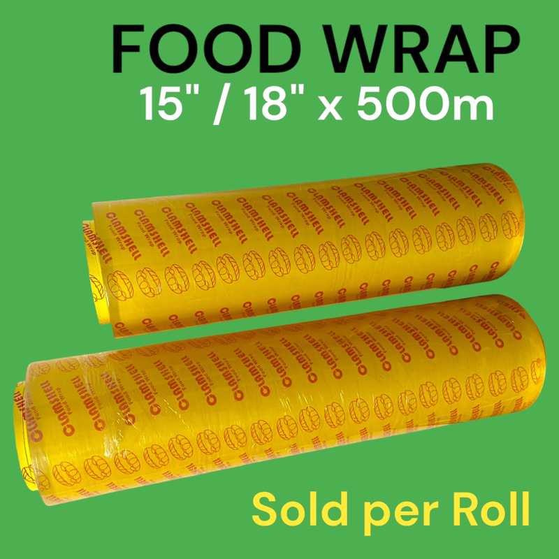 Food Wrap Clamshell (15" ,20" x 500m)Sold per roll | Shopee Philippines
