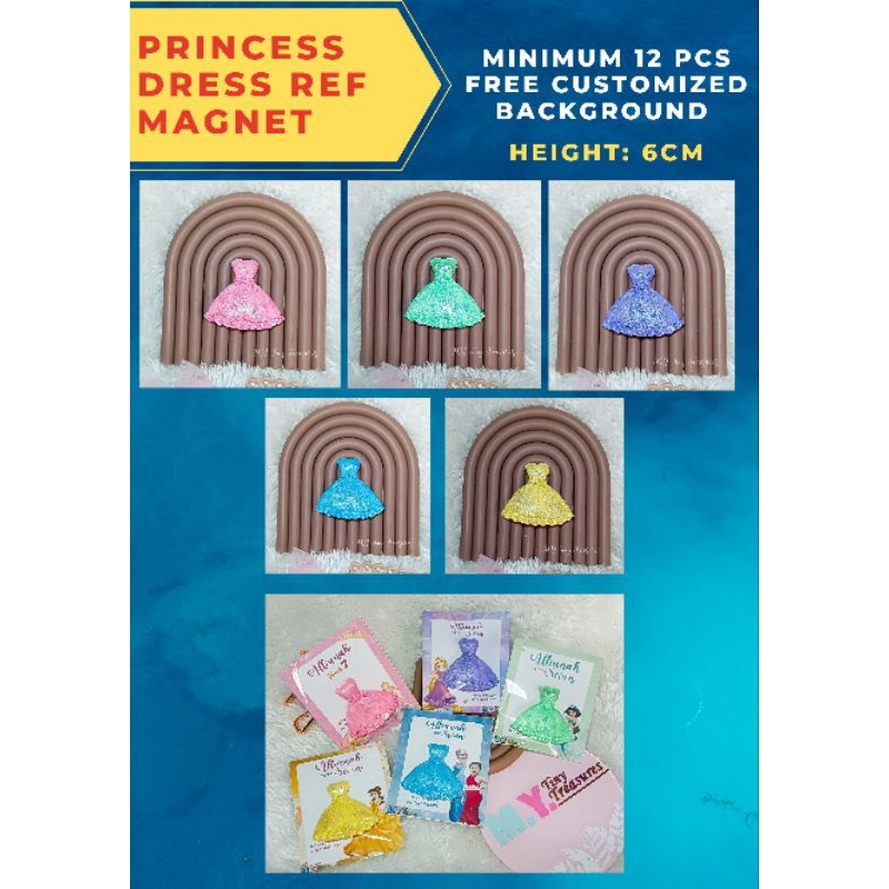 PRINCESS REF MAGNETS PRINCESS DRESS BARBIE DRESS REF MAGNETS FOR ...
