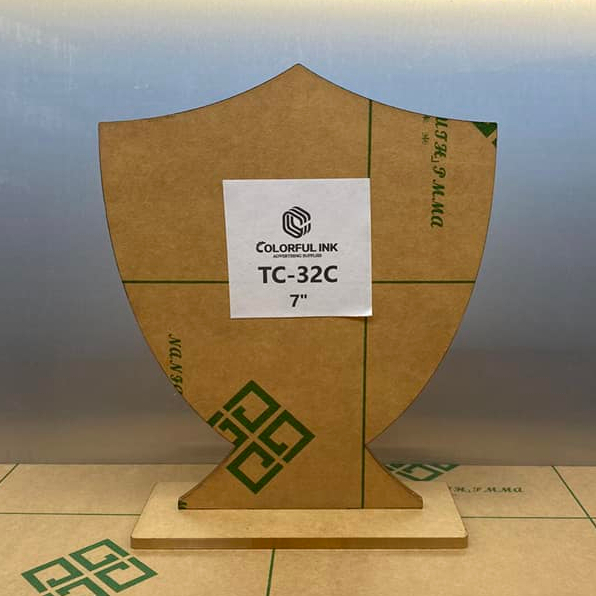 TC-16C Acrylic Plaque Trophy 3x5mm / 6in for school / office / company ...