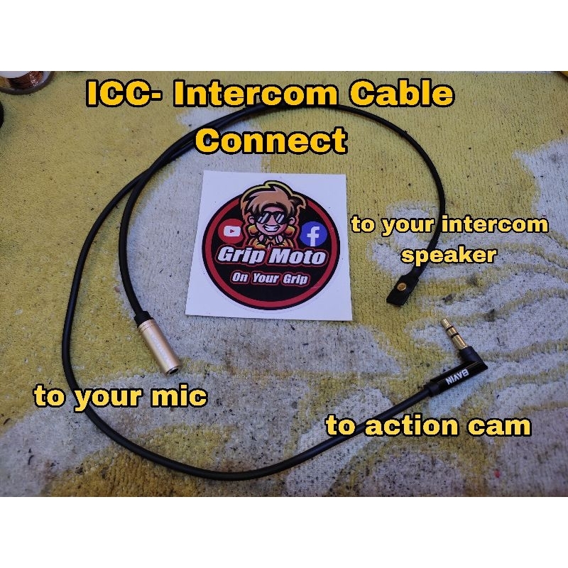 ICC INTERCOM CABLE CONNECT | Shopee Philippines
