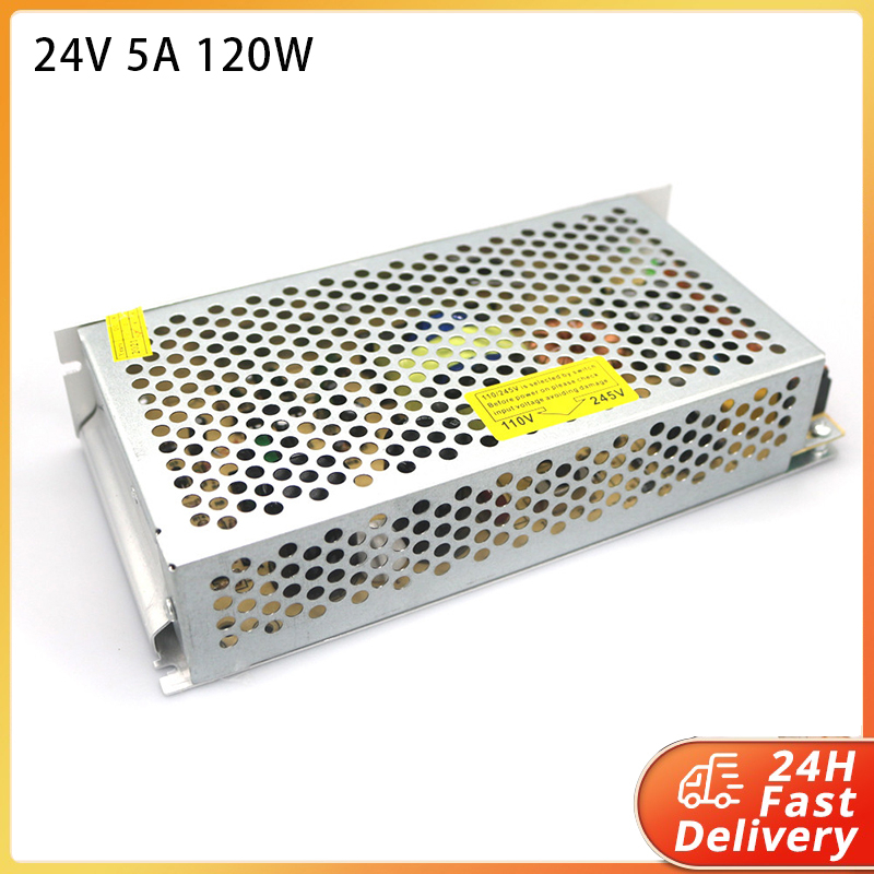 24V 5A 120W Switching Power Supply Adapter Transformer Centralize Power ...