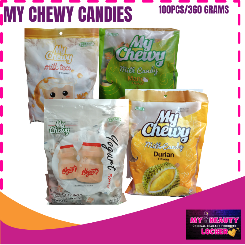 My Chewy Milk Candies Thailand, yogurt, mango, Milk tea, Coconut ...