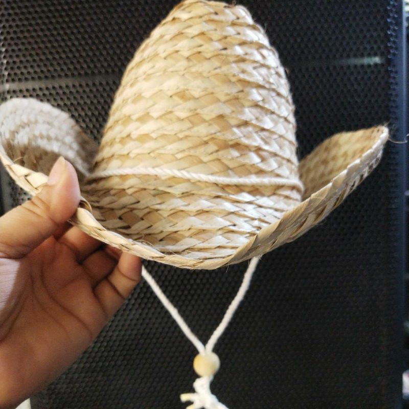 Cowboy Native Hat with string | Shopee Philippines