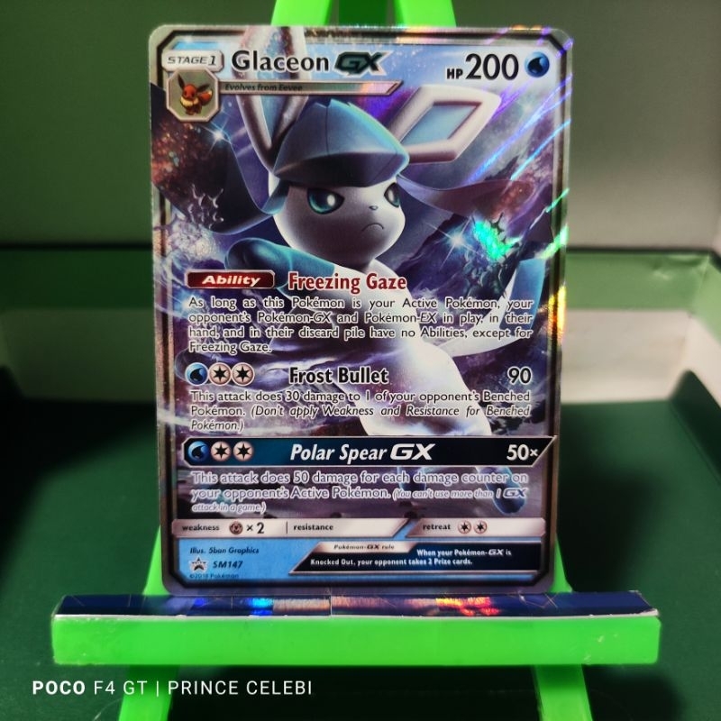 Pokemon TCG - Glaceon GX | Shopee Philippines