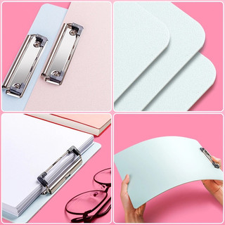 A4 Clip Board Hard Board Long Clip Pad File Paper Folder Writing Pad ...