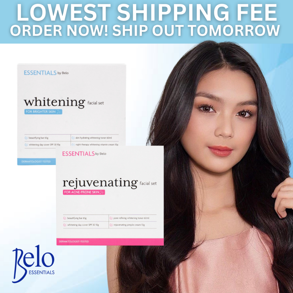 Belo Essentials Whitening Set and Rejuvenating Set | Pimple Marks ...