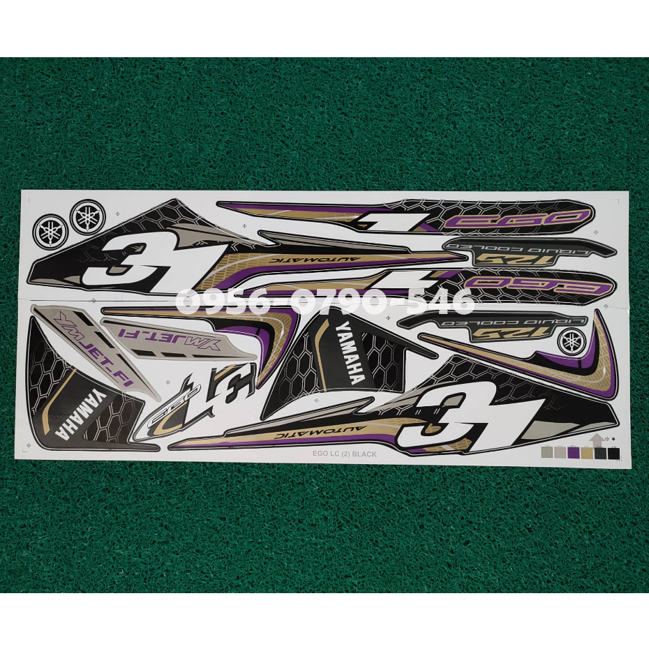 YAMAHA MIO Mxi/Mx 125 (LC VERSION) Stock Decal/Sticker | Shopee Philippines