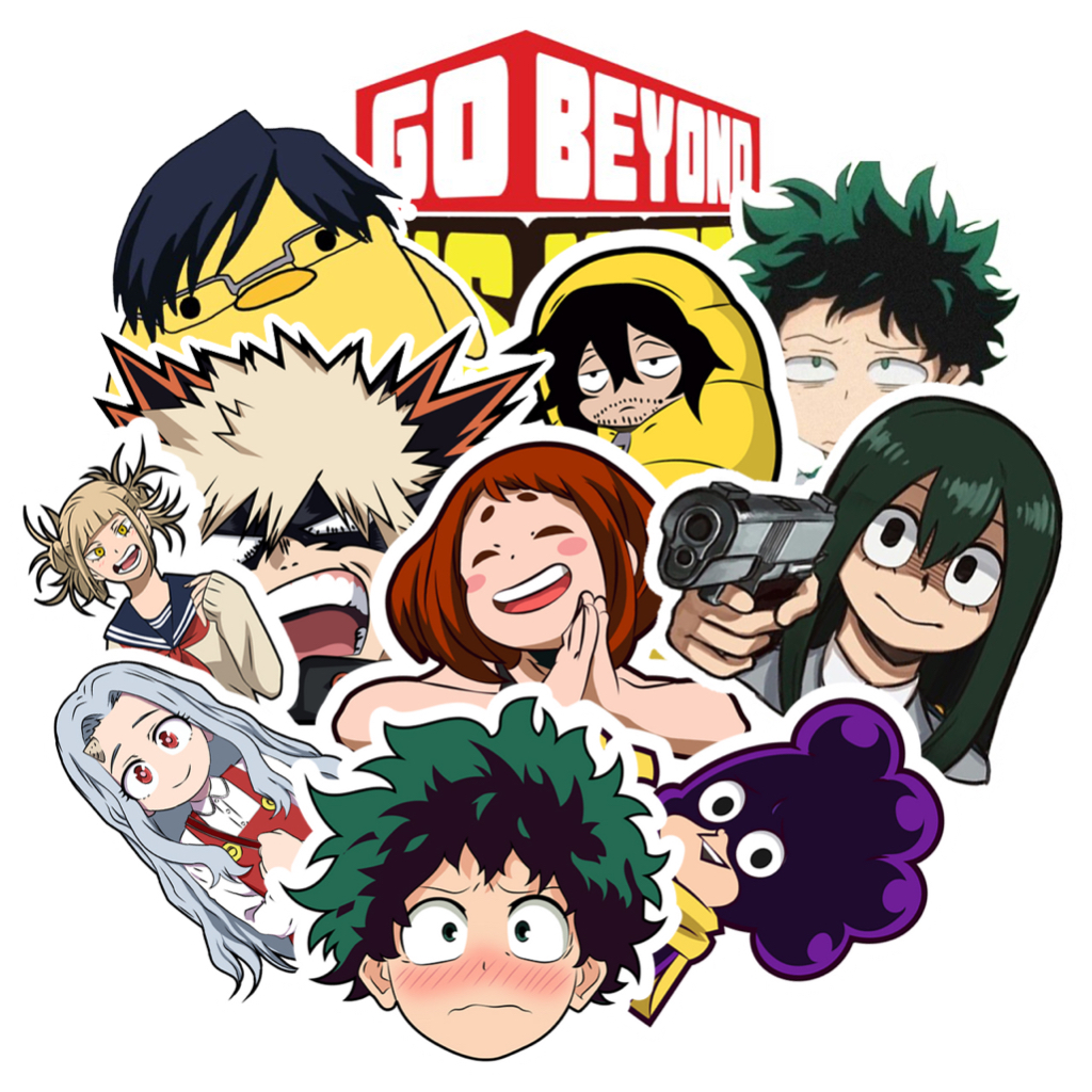 My Hero Academia Anime Sticker Pack (40pcs) | Shopee Philippines