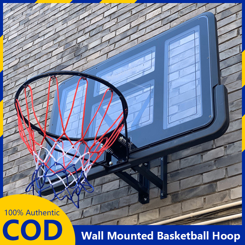 Wall-mounted Basketball Hoop Outdoor Basketball Rings Adult Teenager ...