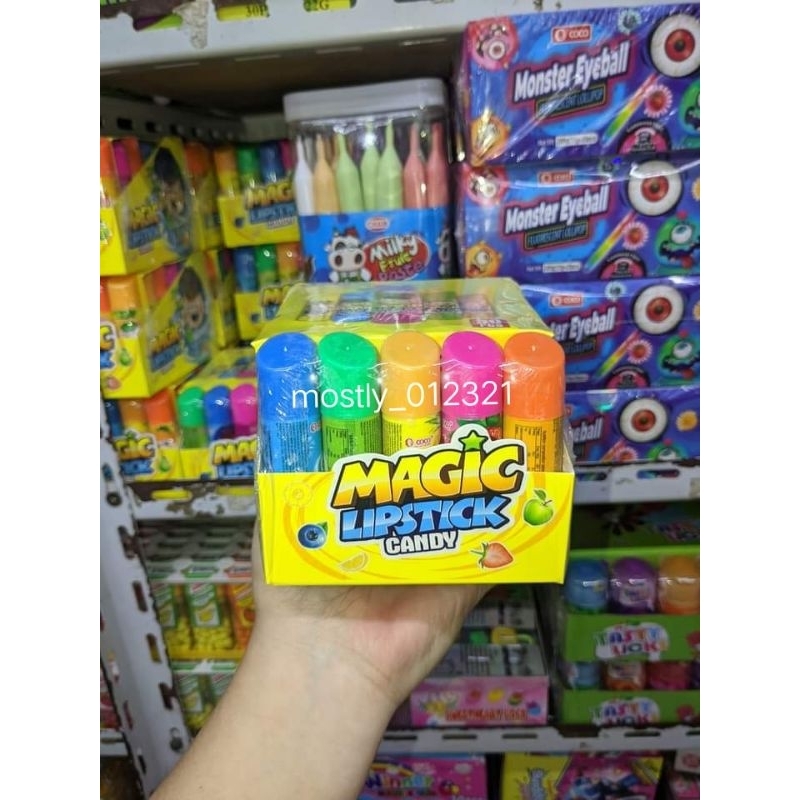 MAGIC LIPSTICK CANDY 30's | Shopee Philippines