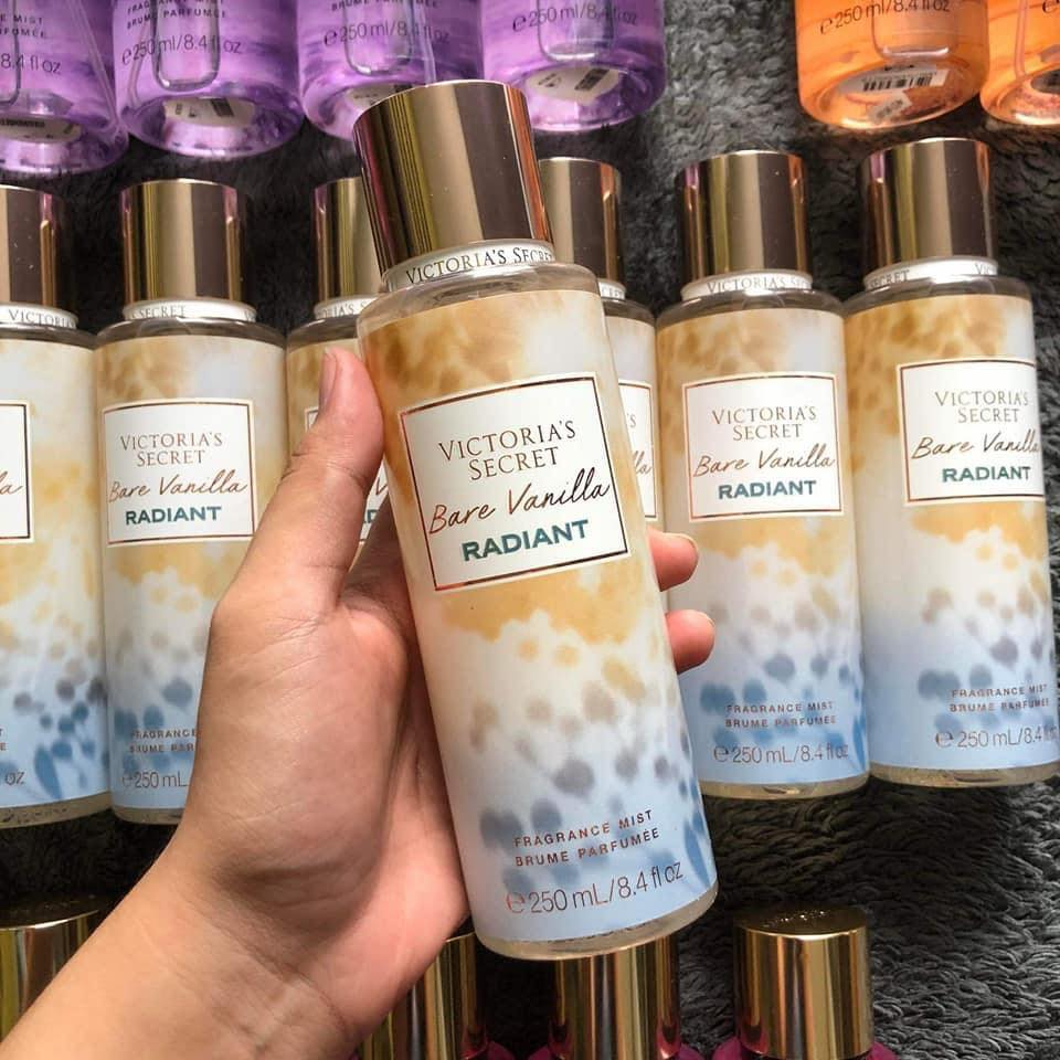 Bare Vanilla Radiant Victoria's secret Fragrance mist 250 ml cash on ...