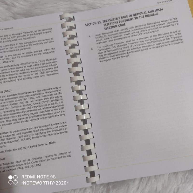 BCLTE LTOM Local Treasury Operations Manual Reviewer 2nd Ed w ...