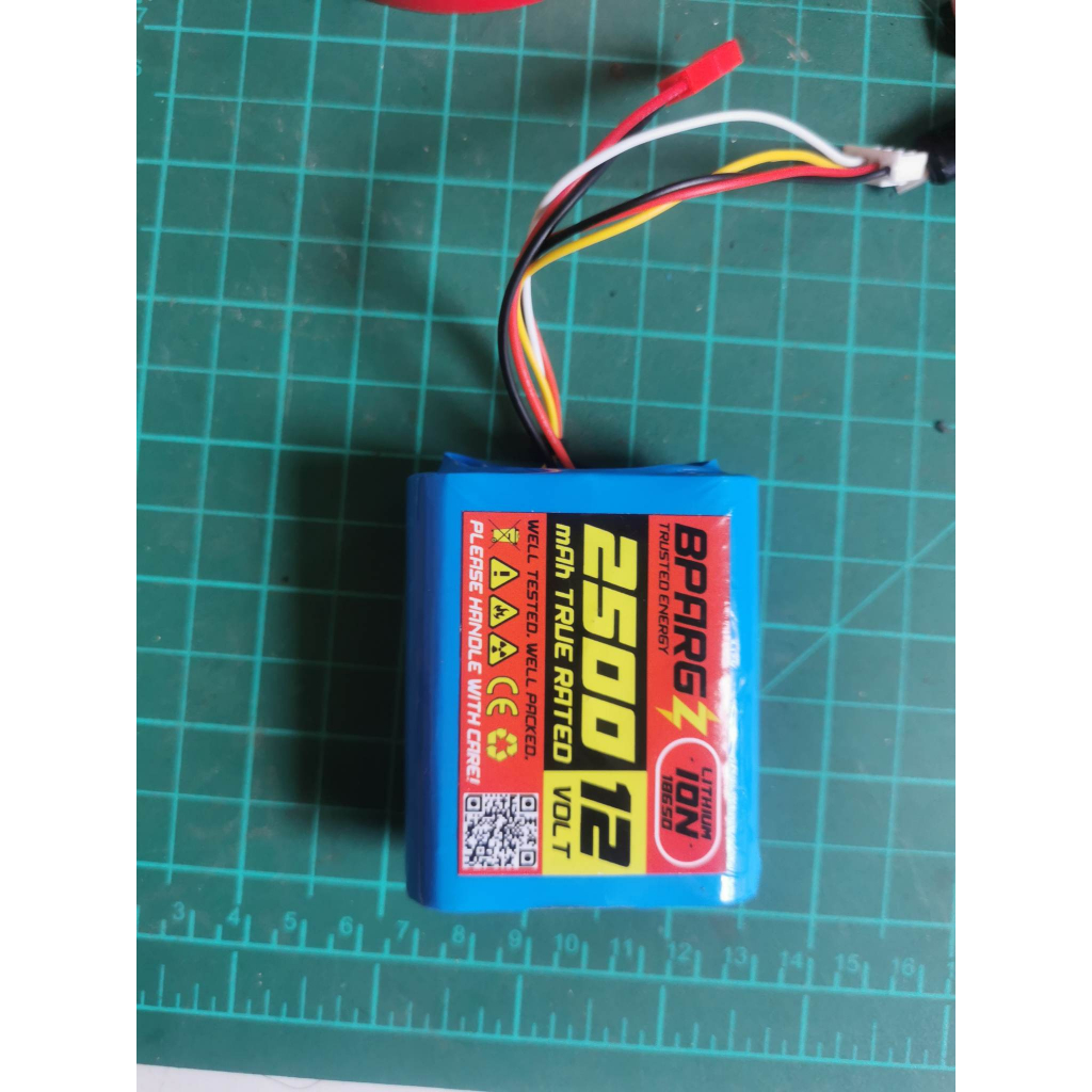 12v 3s1p Lithium Ion 18650 Rechargeable Battery Pack with 20A BMS ...