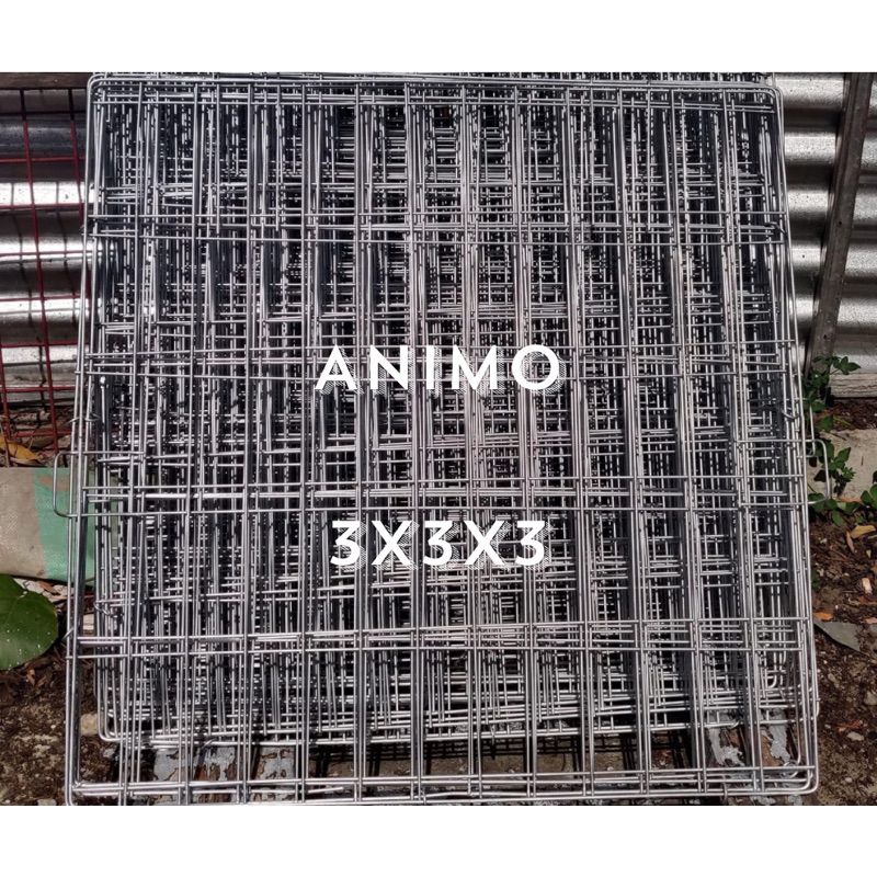 Premium Galvanized Cage 3x3x3 / Sabong cage / Gamefowl cage / Panabong ... Premium Galvanized Cage 3x3x3 / Sabong cage / Gamefowl cage / Panabong ...