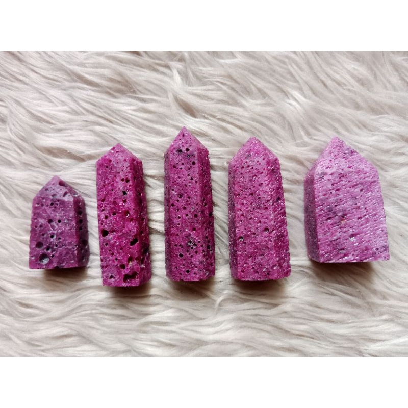 Natural High Quality Honeycomb Ruby Tower | Shopee Philippines