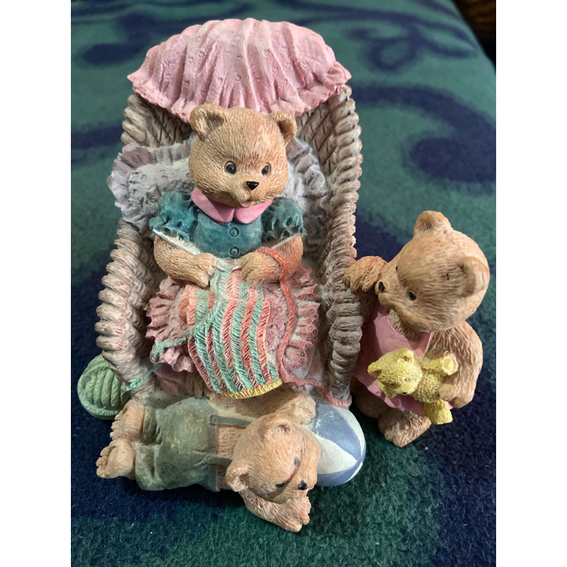 mother and children teddies collectible items from England | Shopee ...