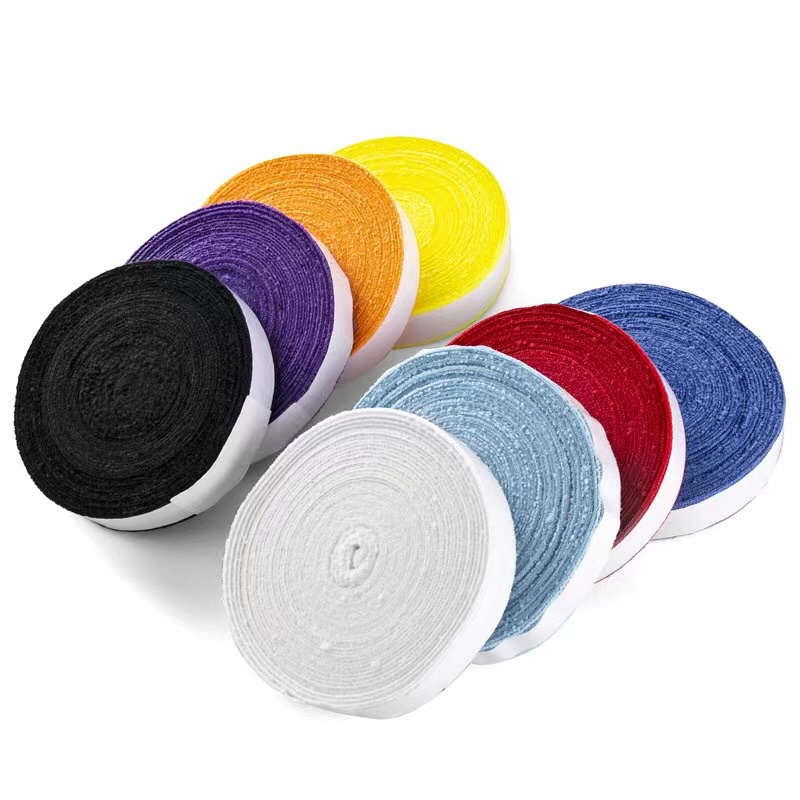 Towel Grip Roll 10m Long Thinner Version Upto 20-25 Badminton Racket ...