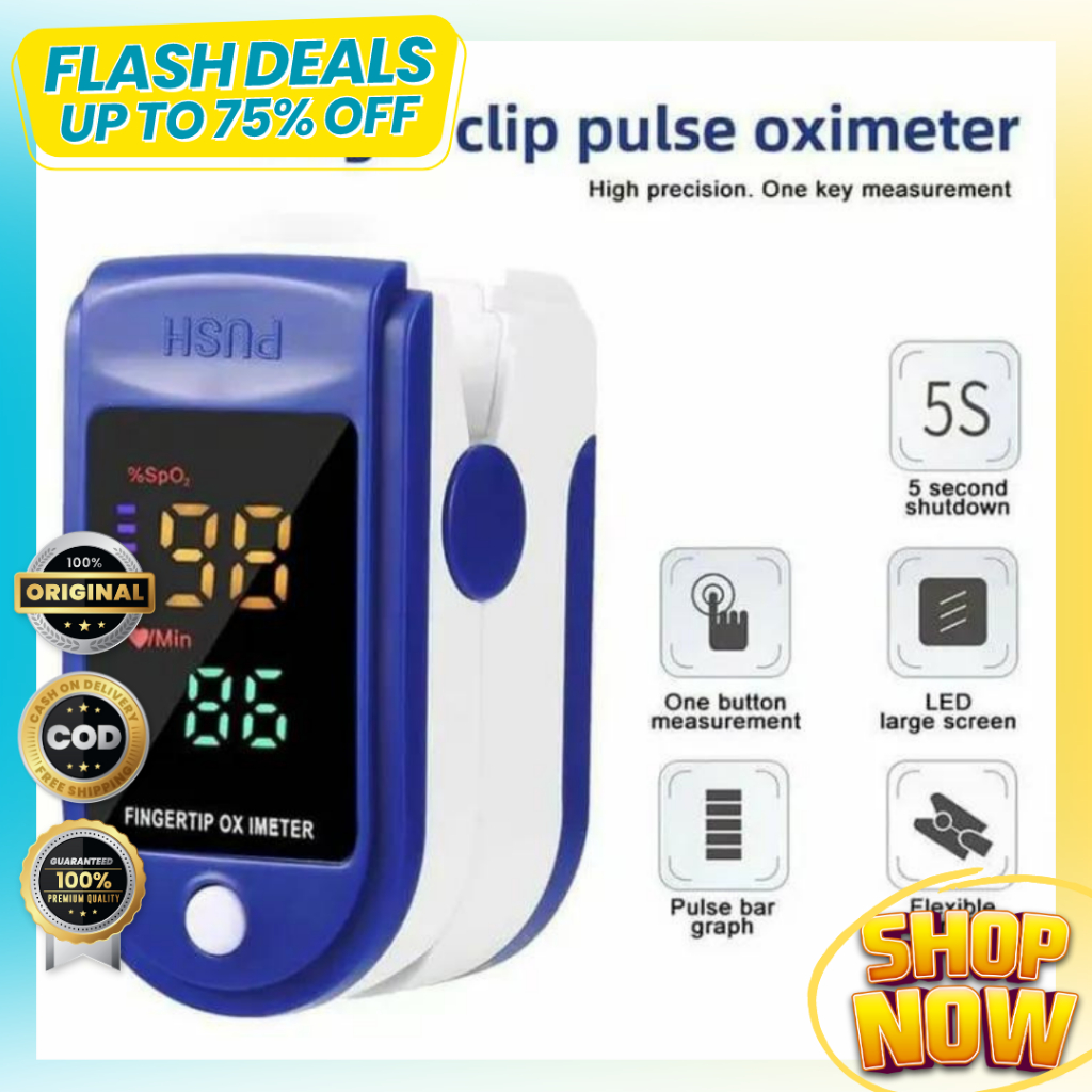 Original Mini Portable Finger Pulse Oximeter Pulse Clip Preventive ...