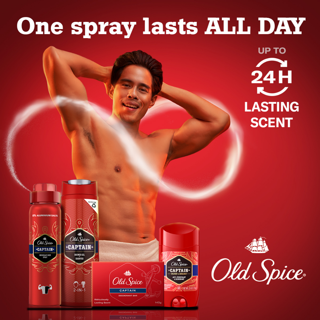 Old Spice x Safeguard Antibacterial Deodorant Bar 143g (3 Bars ...