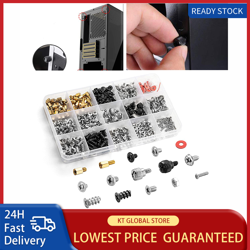 502pcs Motherboard Standoff Risers Screw Set for HDD Hard Drive ...