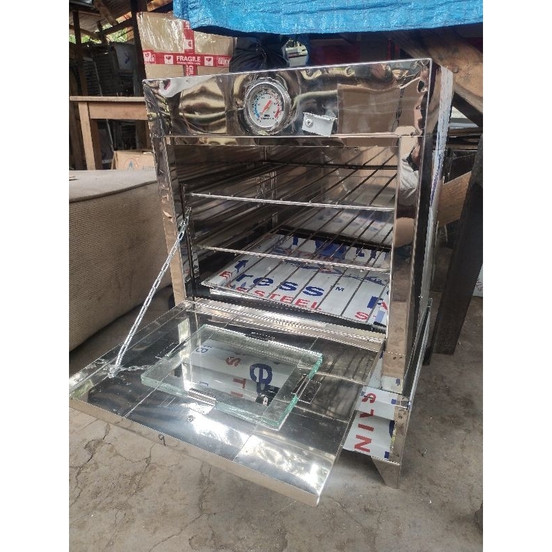 3 layers oven with stove 12x12 inches inner size | Shopee Philippines