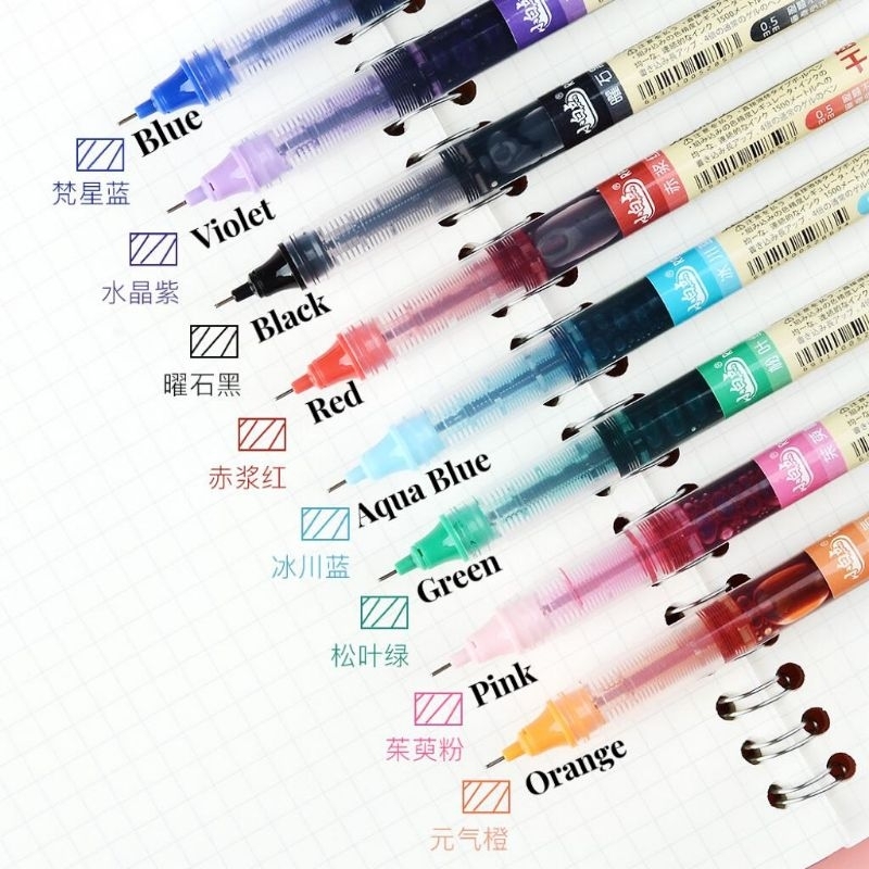 Liquid Gel Pen / Color Pen / Journal Color Gel Pen | Shopee Philippines