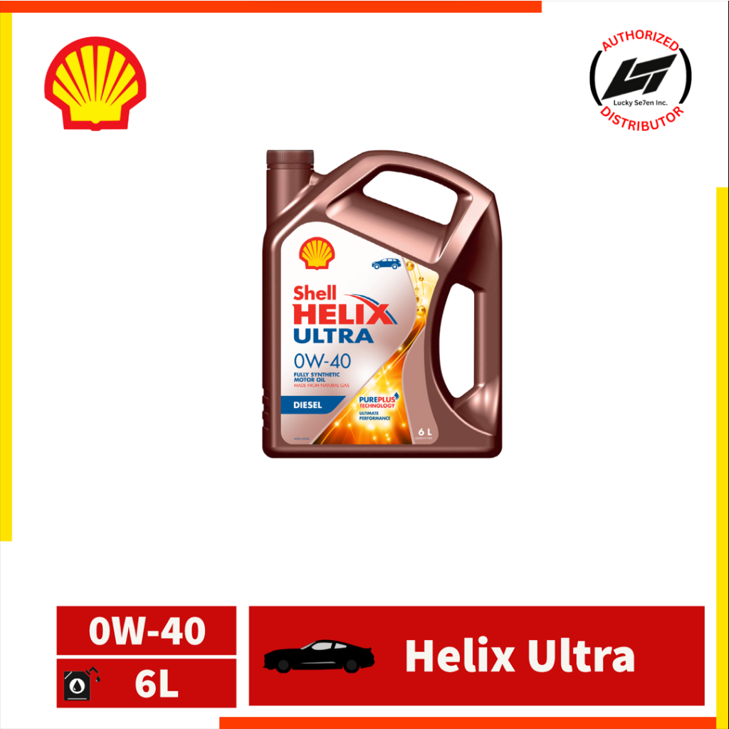 Shell Helix Ultra 0W-40 6L | Shopee Philippines