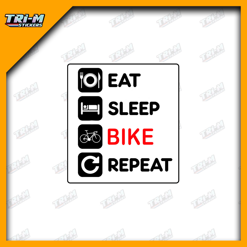 Bicycle MTB ROAD BIKE MEMES Sticker Design Glossy Hologram For ...