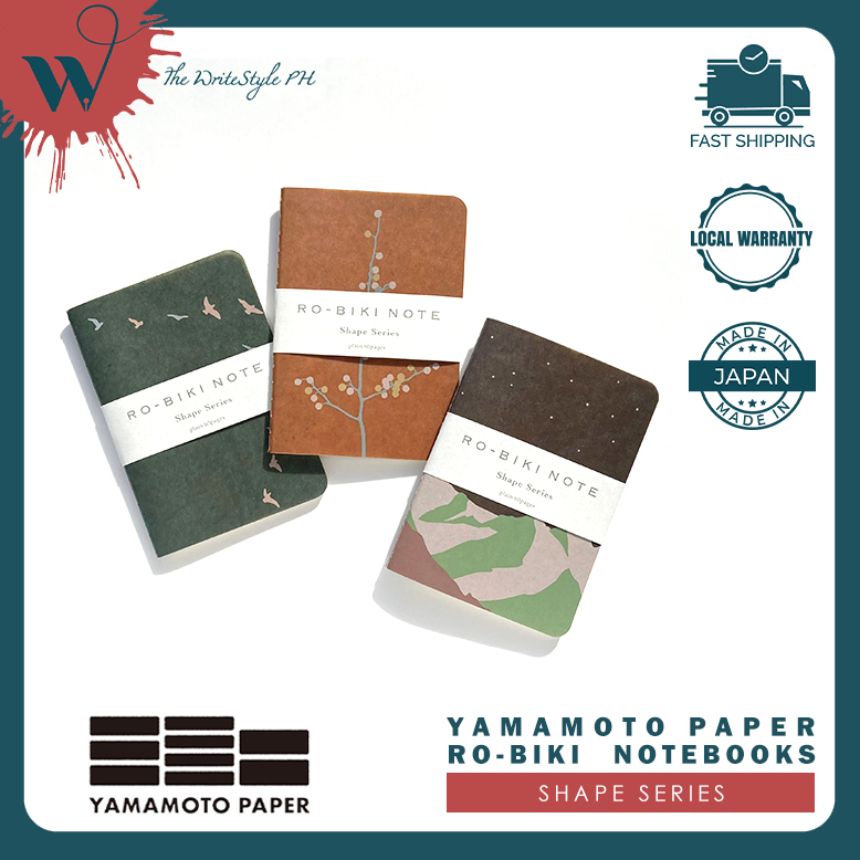 Yamamoto Paper Ro-Biki Notebook (Shape Series) | Shopee Philippines