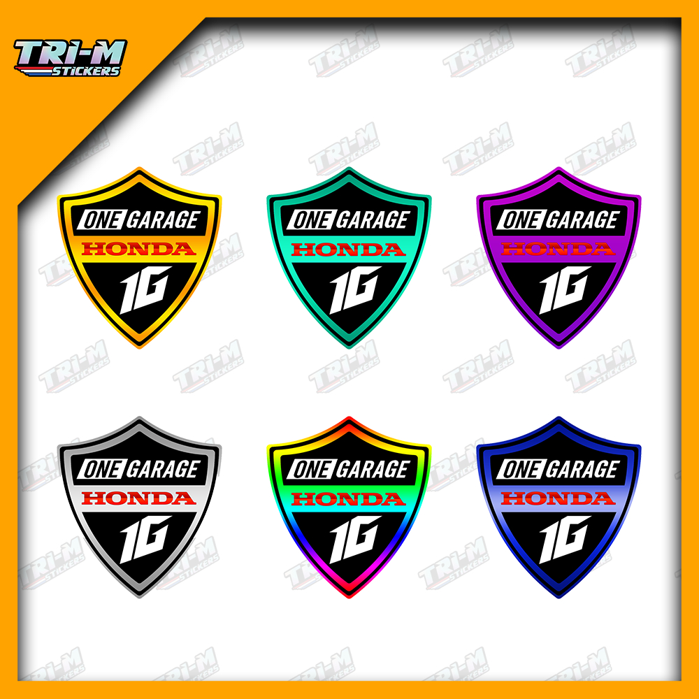 Honda One G Sticker Motorcycle Design Sticker Tumbler Sticker Car ...
