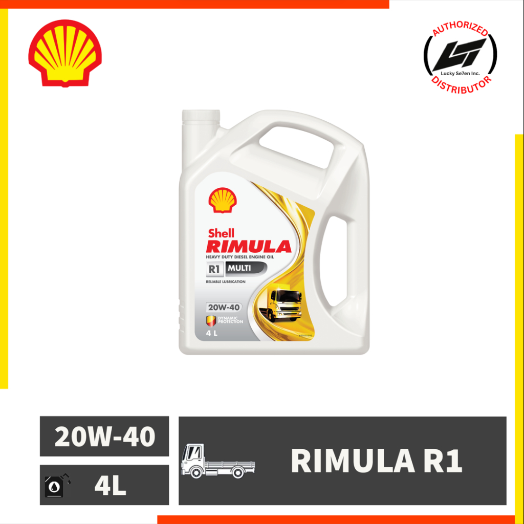 Shell Rimula R1 20W-40 4L | Shopee Philippines