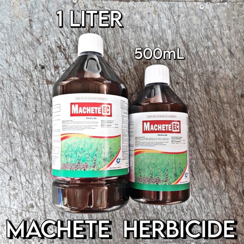 MACHETE EC BUTACHLOR HERBICIDE FOR RICE (Available sizes: 1 LITER and ...