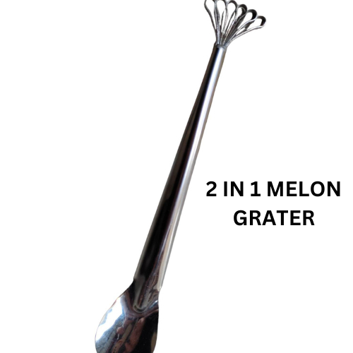 UCHOOZ PURE STAINLESS 2 IN 1 MELON AND BUKO GRATER / MELON SCRAPER ...