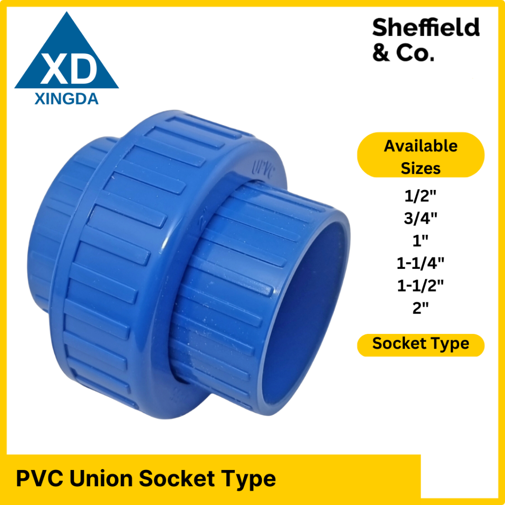 XINGDA PVC Union, Socket type (2") | Shopee Philippines