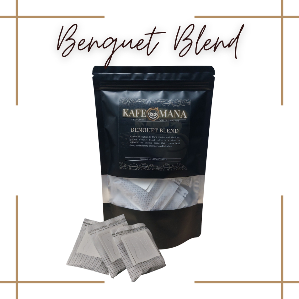 KAFE MANA Benguet Blend 10s Dark Roast Coffee Instant Brew Instant ...