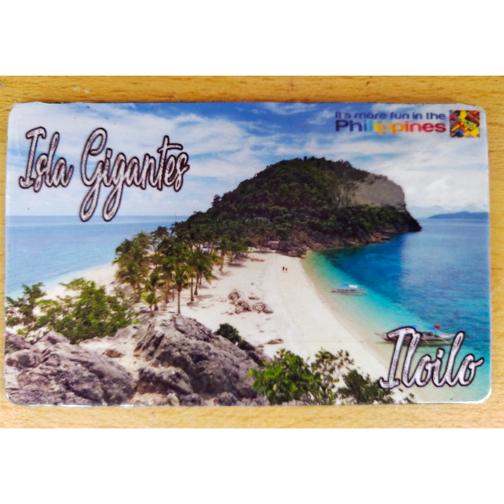 Philippines Tourist Spot Design Rubber Ref Magnet Souvenir (Boracay ...