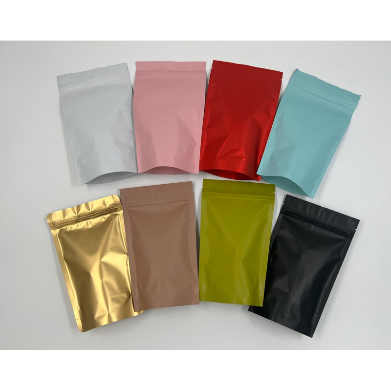 12x20cm 100pcs standup pouch without window | Shopee Philippines