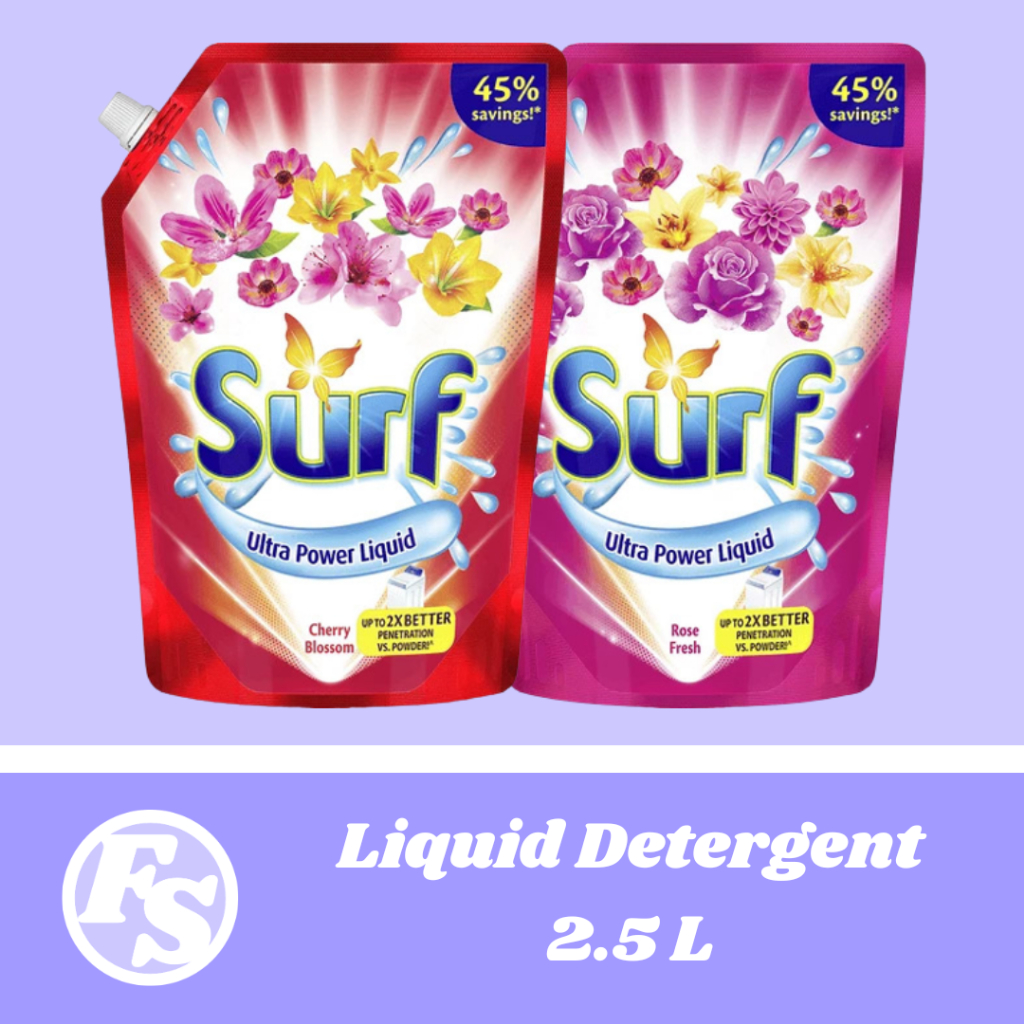 Surf Ultra Power Liquid Laundry Detergent 2.5L | Shopee Philippines