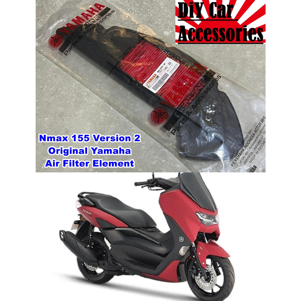 Original Yamaha Air Filter Element for Nmax 155 Version 2 (2021-2023 ...