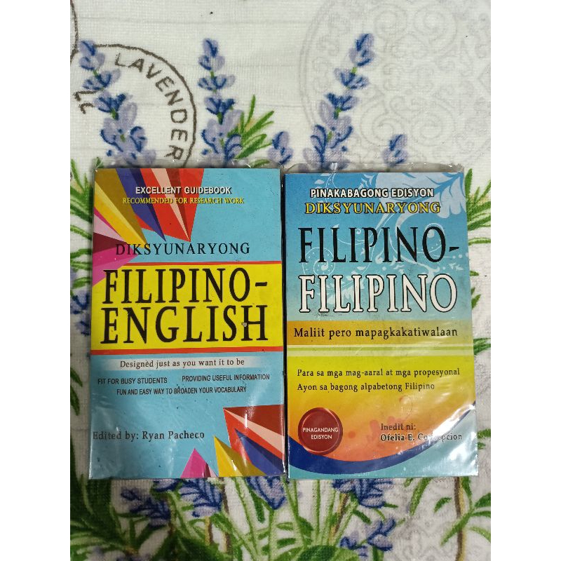 Diksyunaryong Filipino Filipino Filipino English | Shopee Philippines