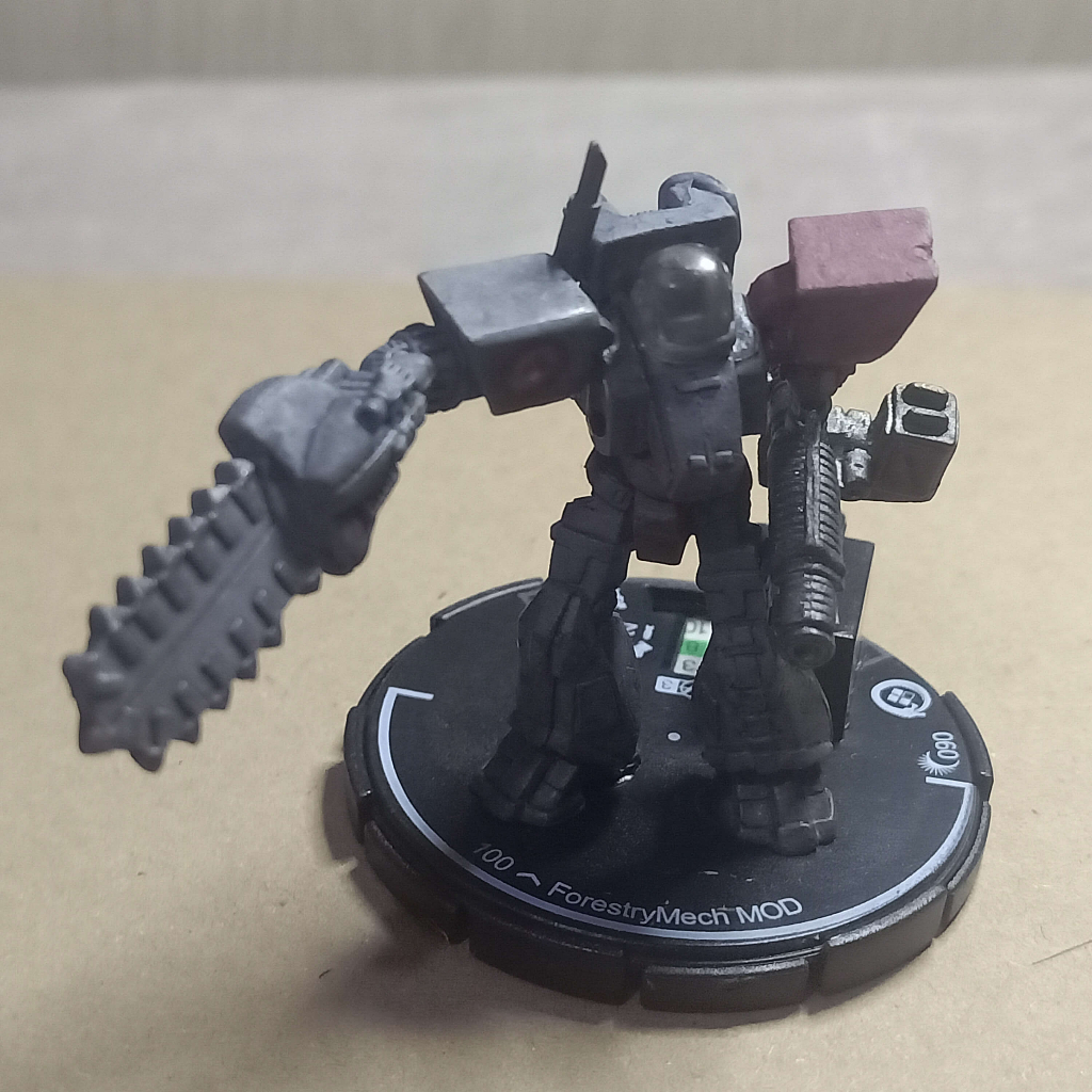 Mechwarrior Clix Wizkids figure from my BOX 2 - used mechs (figures ...