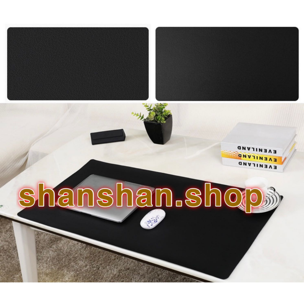 Double-side PU Leather Desk Pad Waterproof Mouse Pad Portable Large ...