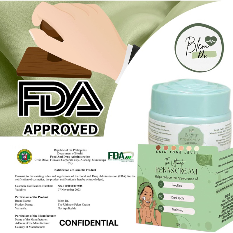 BLEM DR. The Ultimate Pekas Cream Original | Shopee Philippines