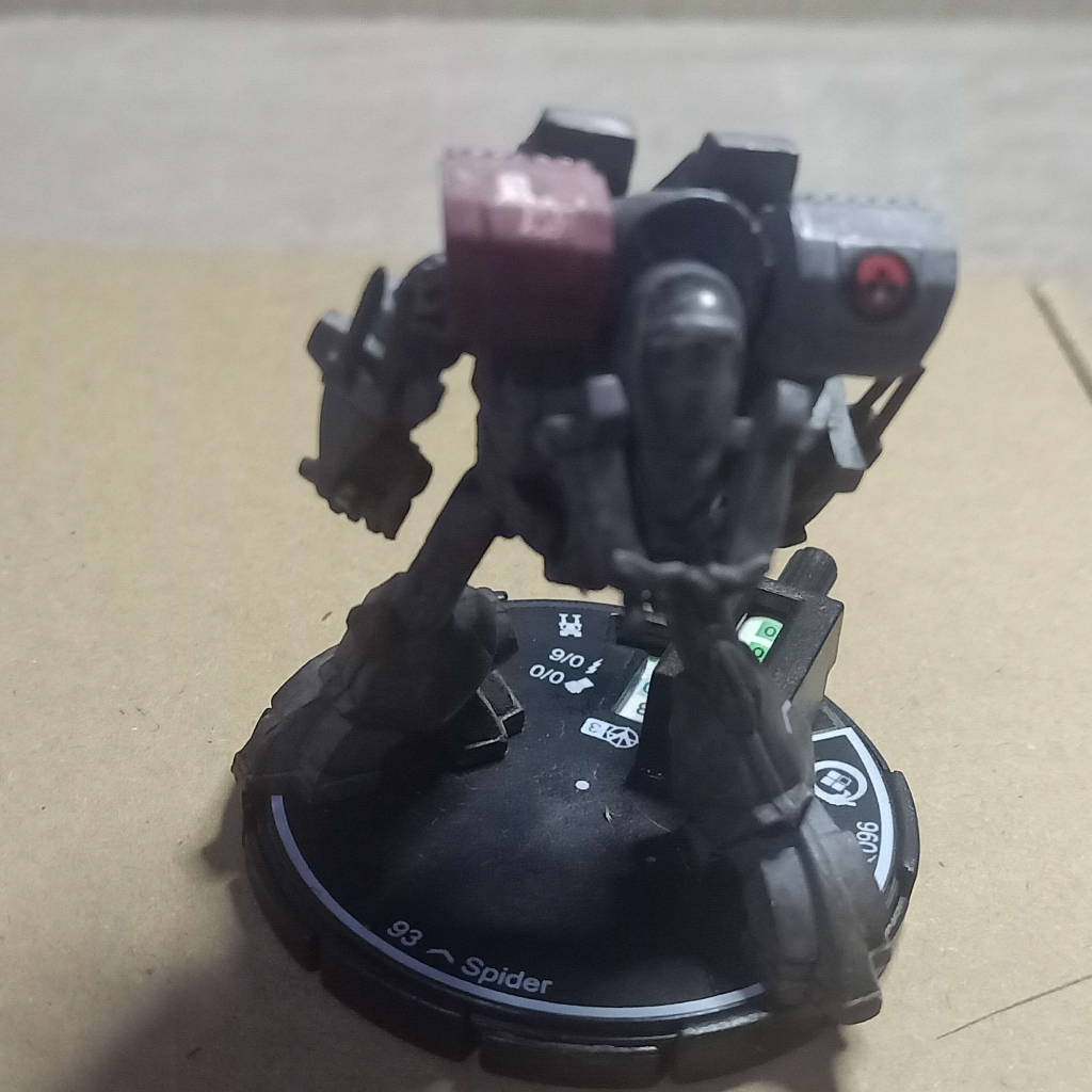 Mechwarrior Clix Wizkids figure from my BOX 2 - used mechs (figures ...